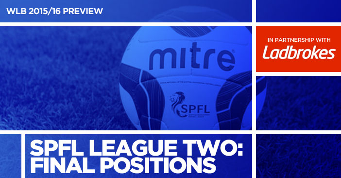WLB 2015/16 Preview | Scottish League 2 | How They'll Finish - We Love ...